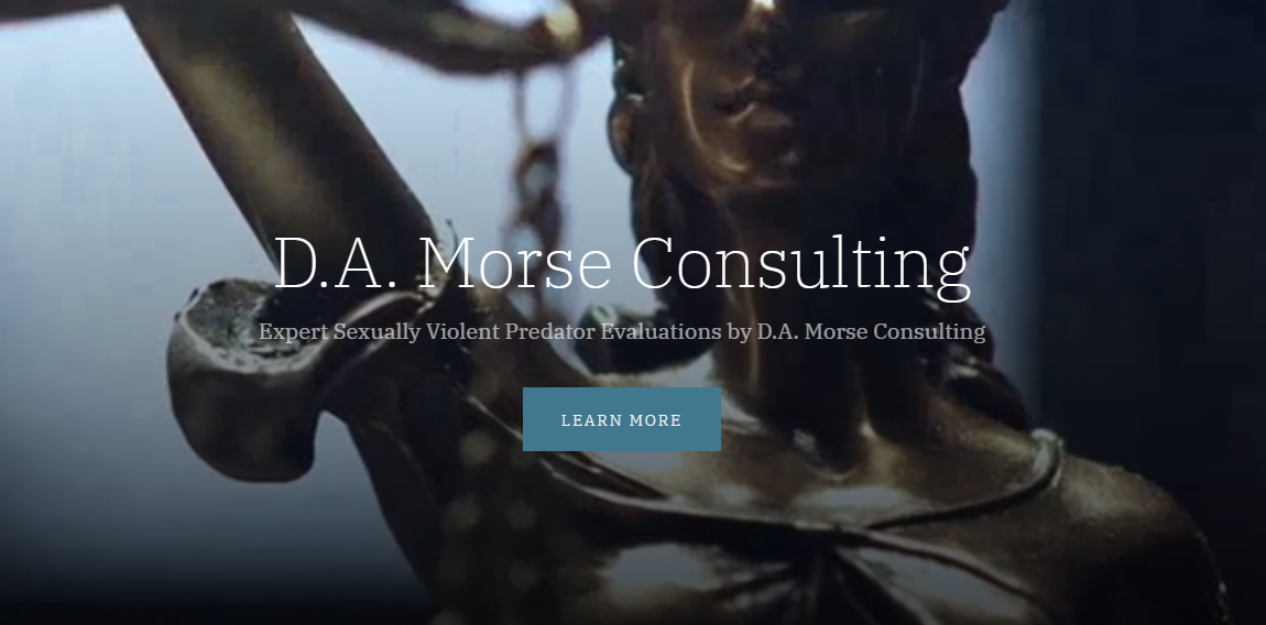 Expert Sexually Violent Predator Evaluations | D.A. Morse Consulting
